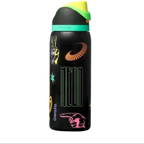 Owala FreeSip Glow in The Dark Limted Edition | 24 Oz | Neon
